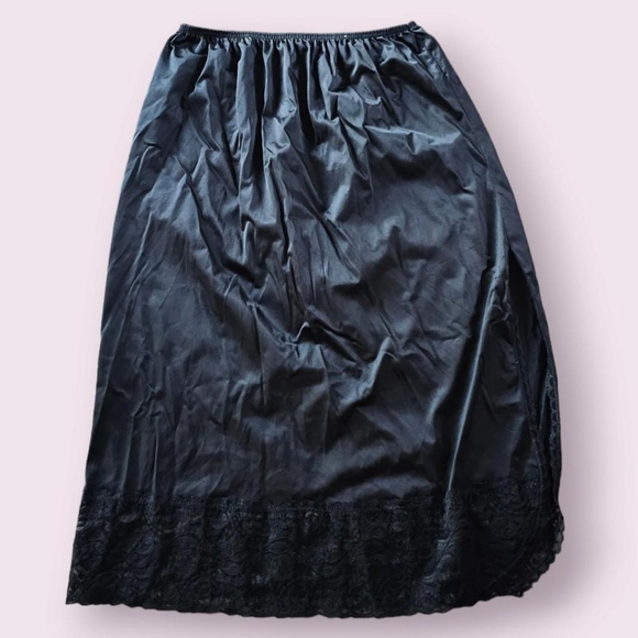 Vanity Fair | Skirts | Vintage Late 8searly 90s Vanity Fair Slip Skirt ...